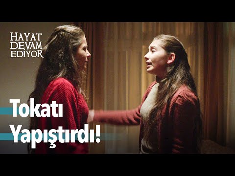 Zeliha Şirin'in asiliği üzerine tokatı yapıştırdı! - Hayat Devam Ediyor 15. Bölüm