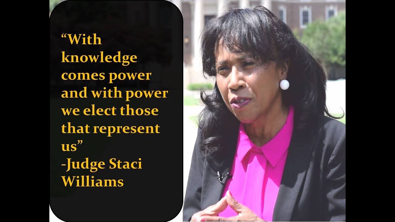 Texas Times Episode 5 With Judge Staci Williams - YouTube