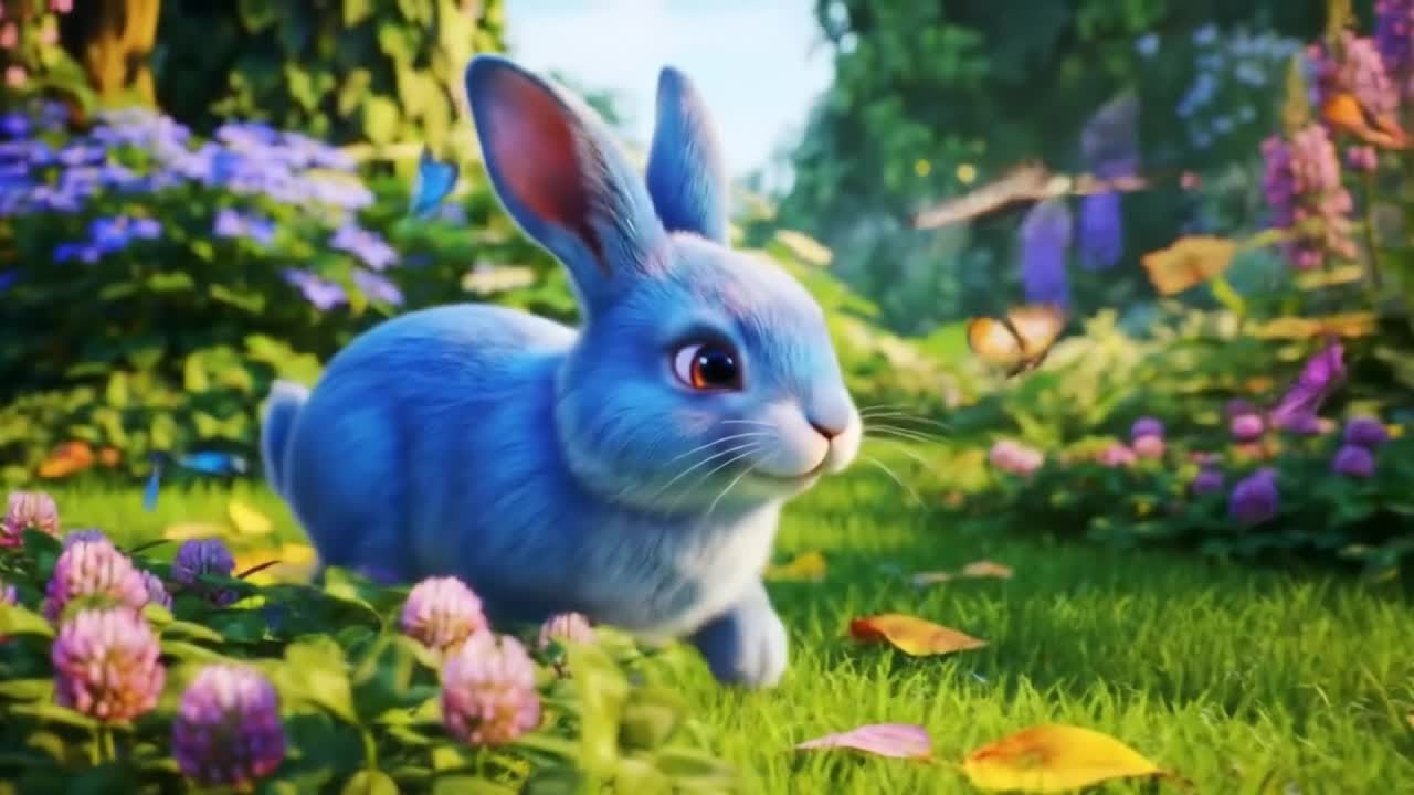 Relaxing Fall Garden Sunrise: Nature Ambiance & Animals (1 Hour Loop ...