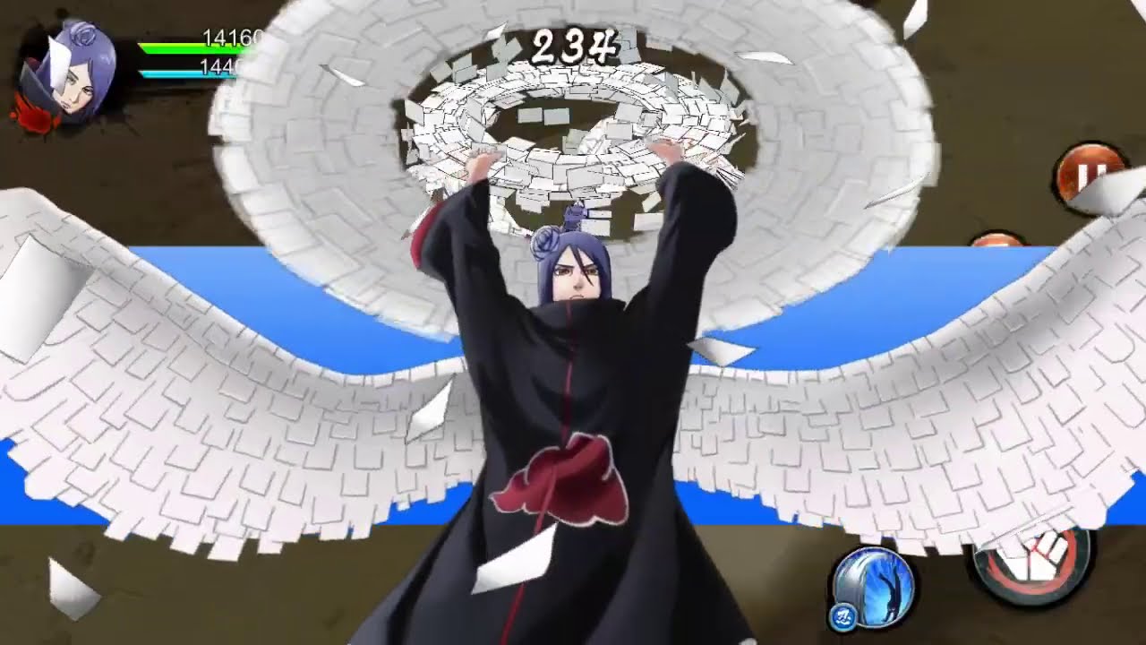 Konan (Akatsuki) Jutsu Showcase - YouTube