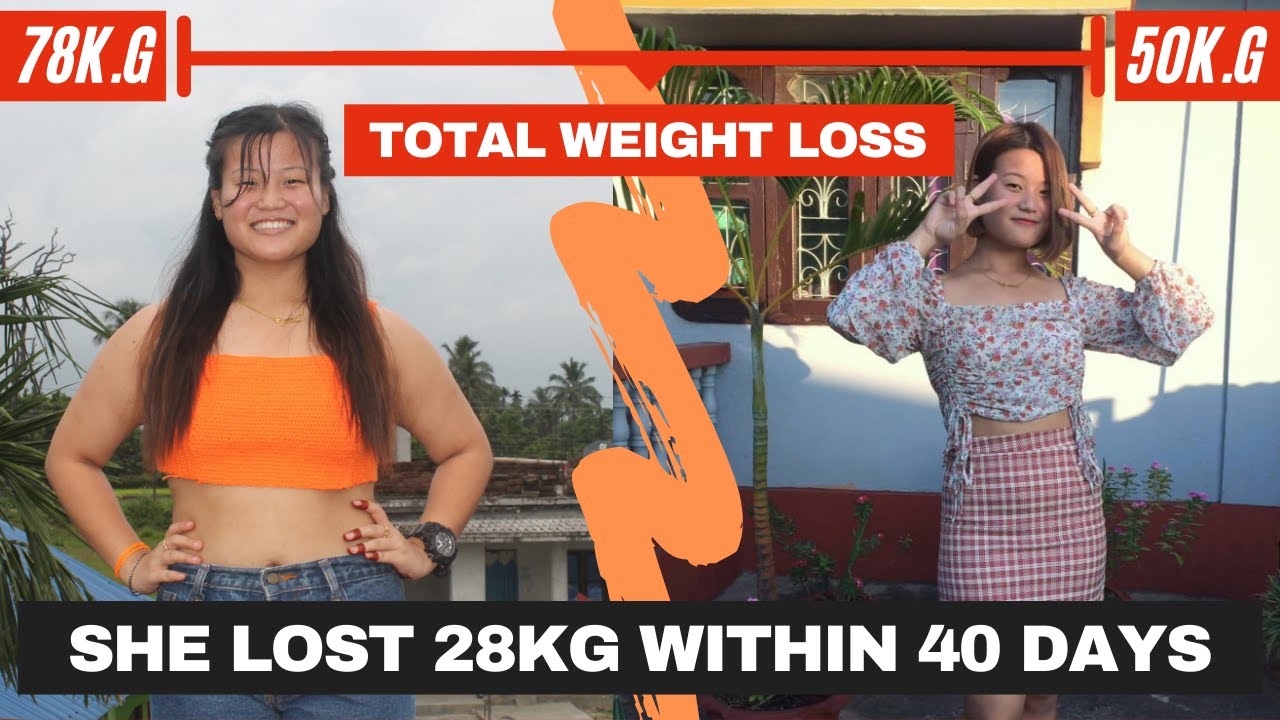 Simple ways to lose your weight || 40 Days of strong determination ...