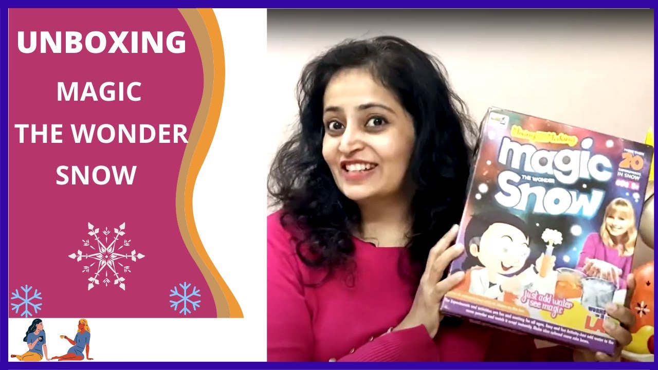 Magic snow DIY kit | Unboxing - YouTube