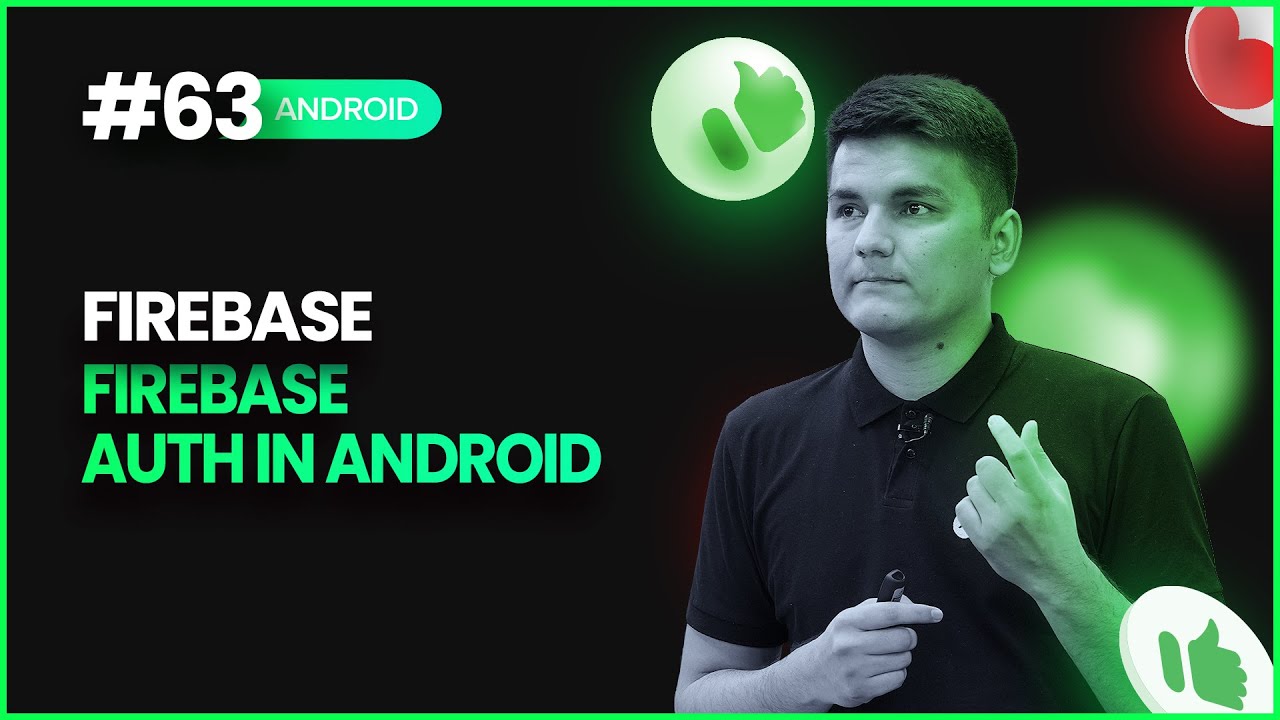 63. Firebase. Firebase Auth in Android (Android dasturlash darslari ...