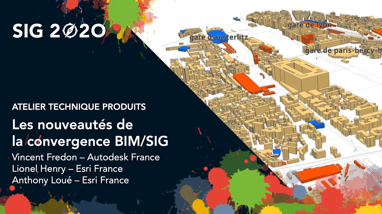 [Live] SIG 2020 - Les nouveautés de la convergence BIM/SIG - YouTube