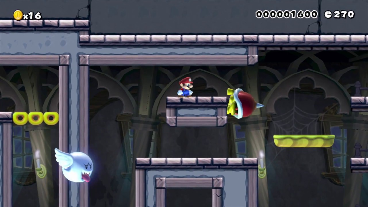 Super Mario Maker Levels: "The Boo with the Key" - YouTube