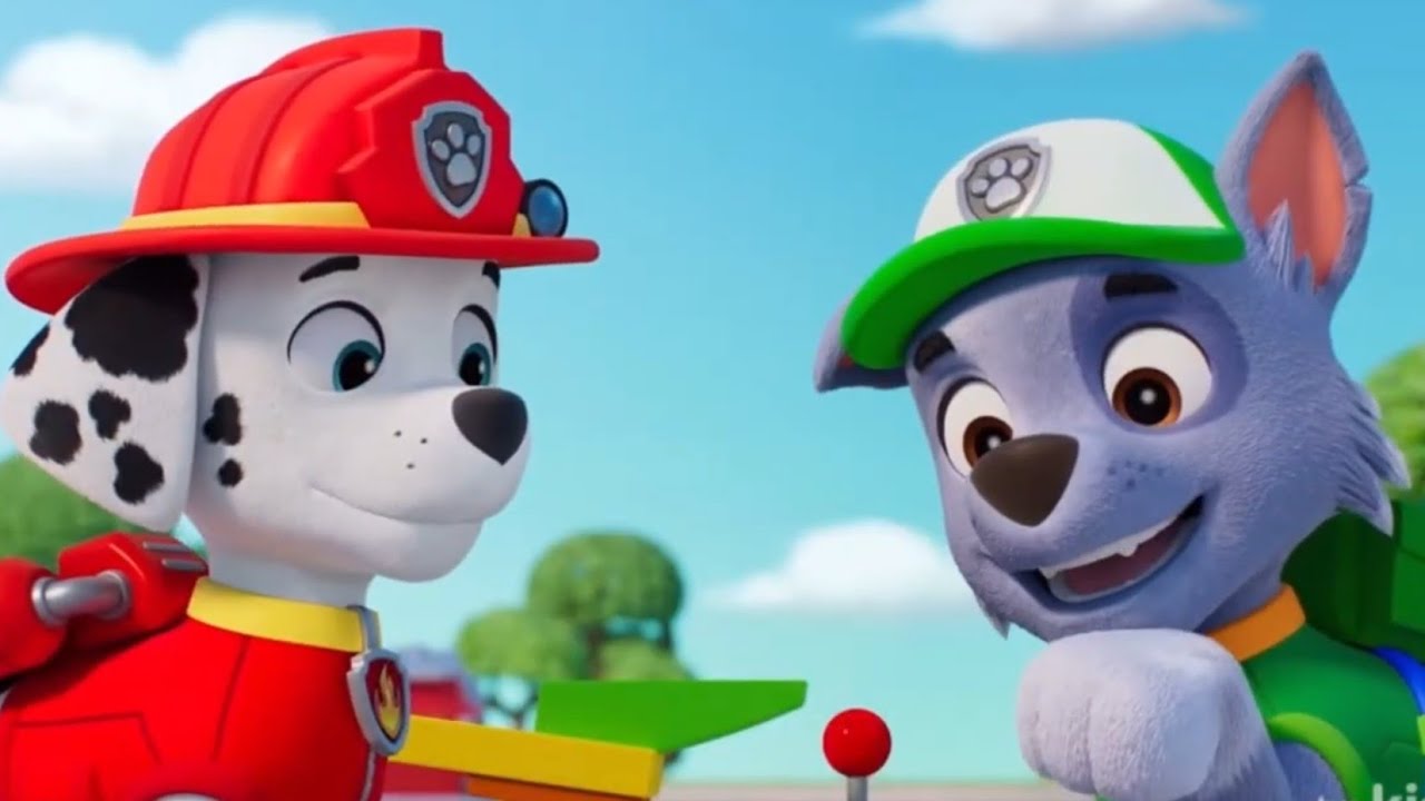 Cute Rocky and Marshall moment! | Pups Save Hummy Mummy’s New Home CLIP ...