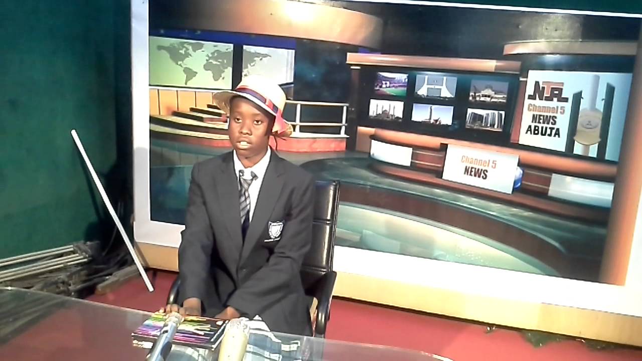 EGIS Student Newscasting on NTA Channel 5 Abuja - YouTube