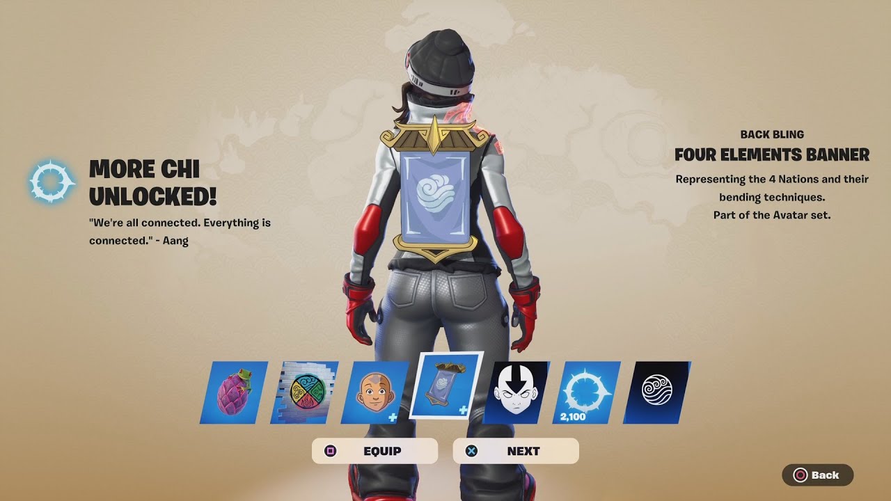 How To Unlock The FREE Four Elements Banner Backbling (How To Do The ...
