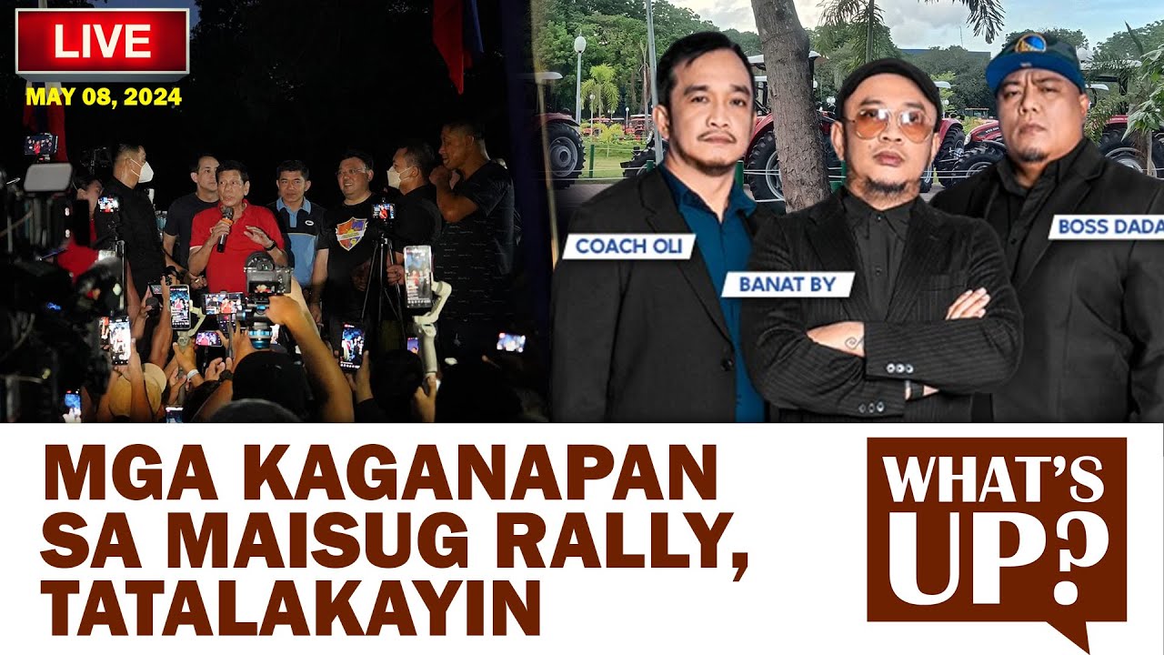 LIVE | Mga kaganapan sa Maisug rally sa Dumaguete, tatalakayin sa ...