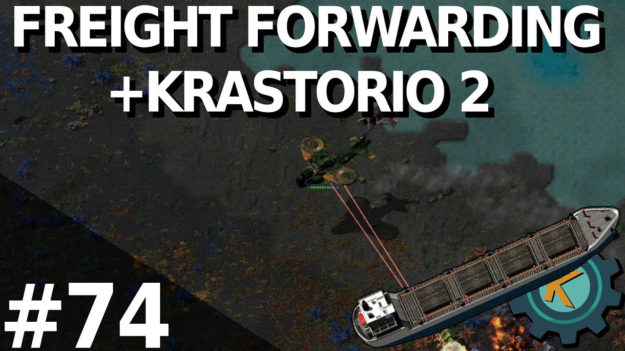 Factorio Freight Forwarding K2 20x #74 — Flying Fortress Of Doom ...