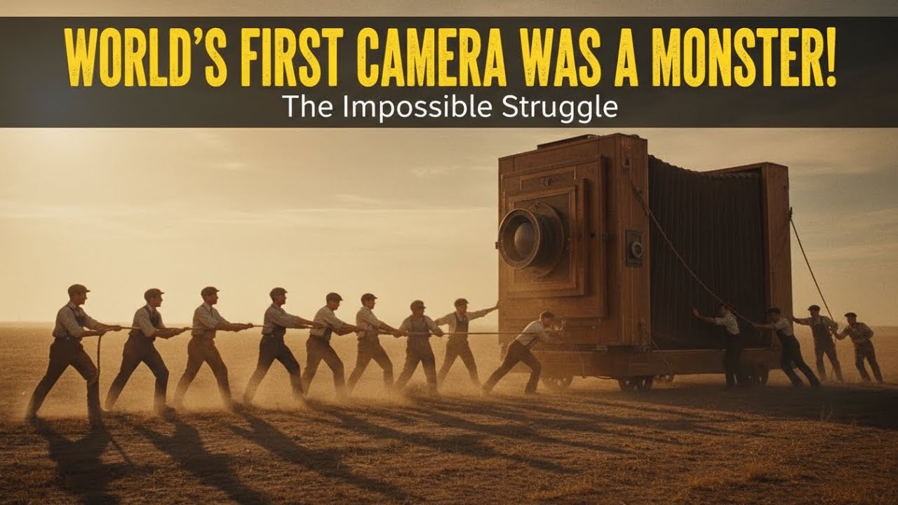The World’s First Camera Weighed 1,400 lbs! - YouTube