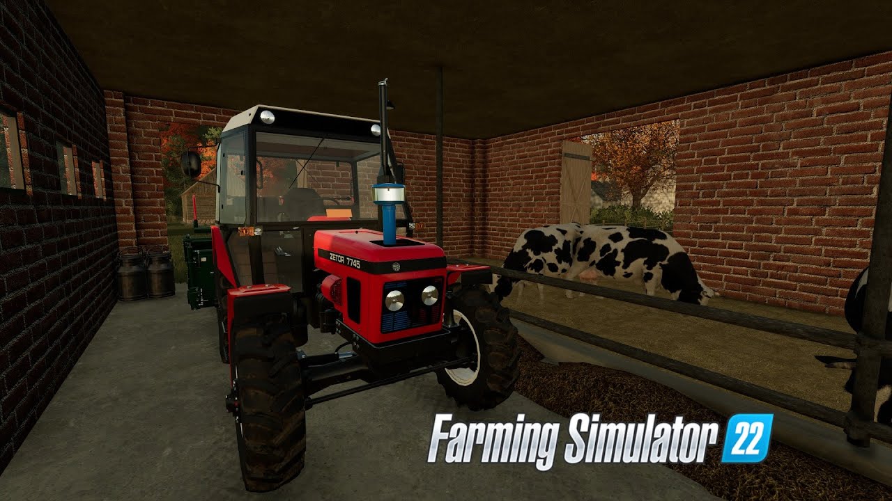 Polska Wieś👨‍🌾Obrządki u krów🐄😍FS 22 #22 - YouTube