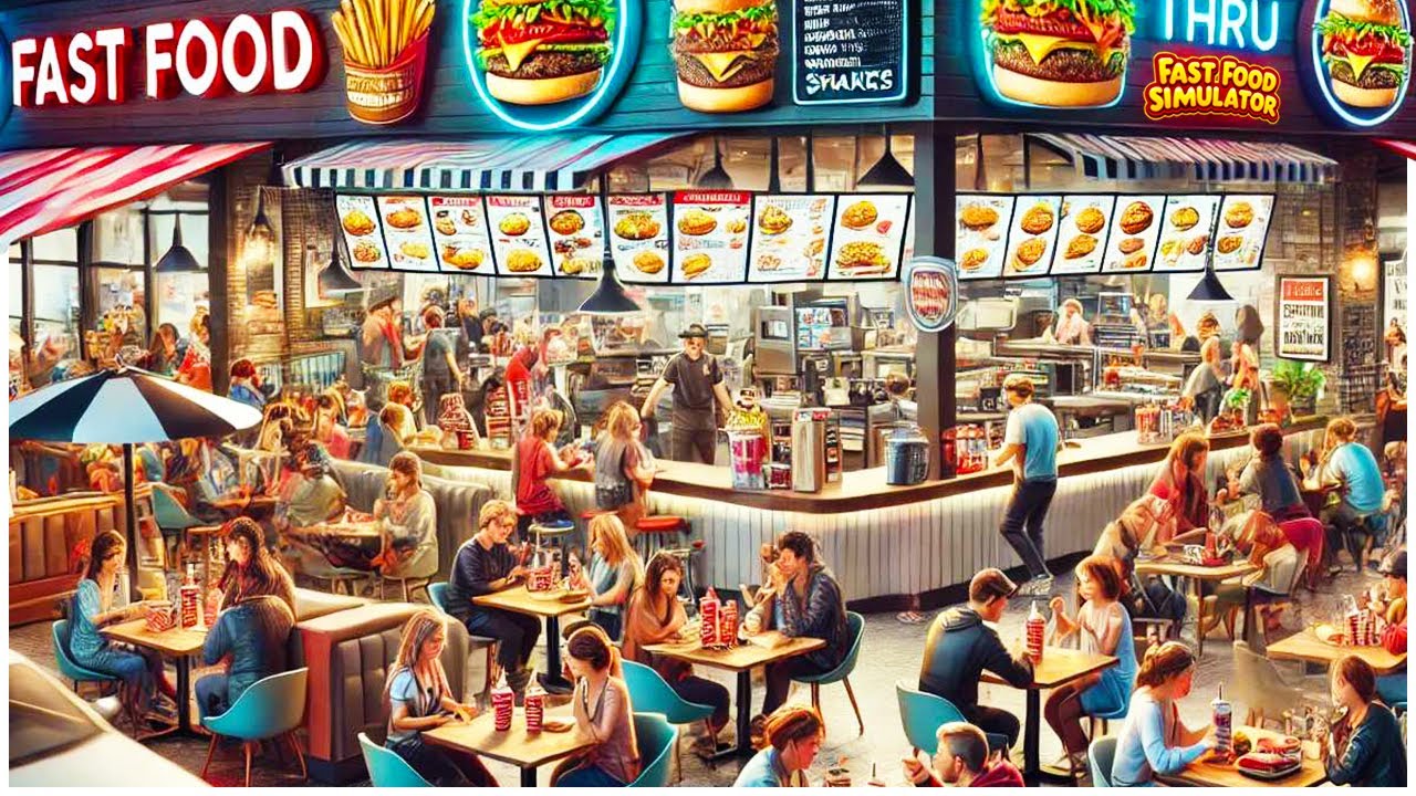 How We Became the MOST POPULAR Restaurant in Town - Fast Food Simulator ...