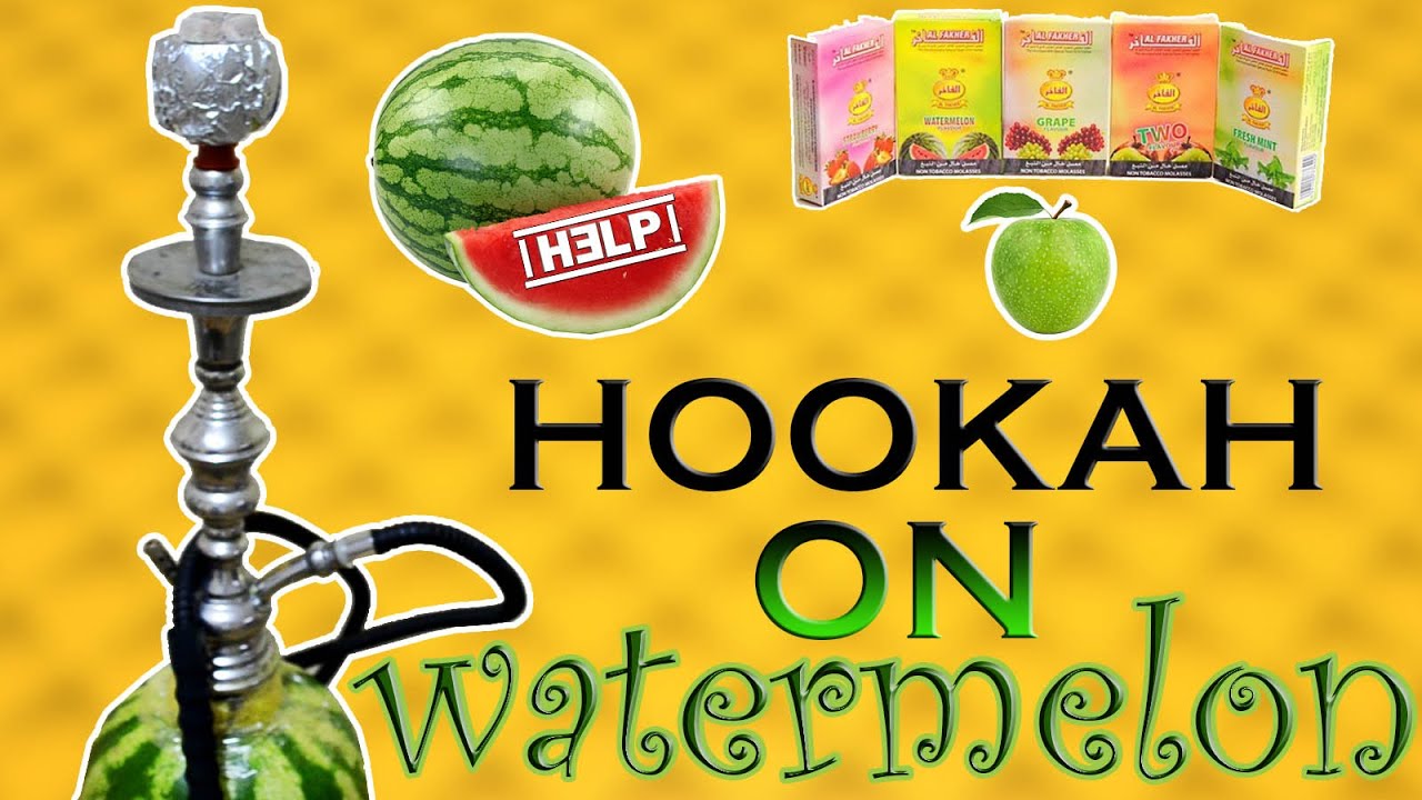 HOW TO MAKE HOOKAH / Hookah on watermelon !!! - YouTube