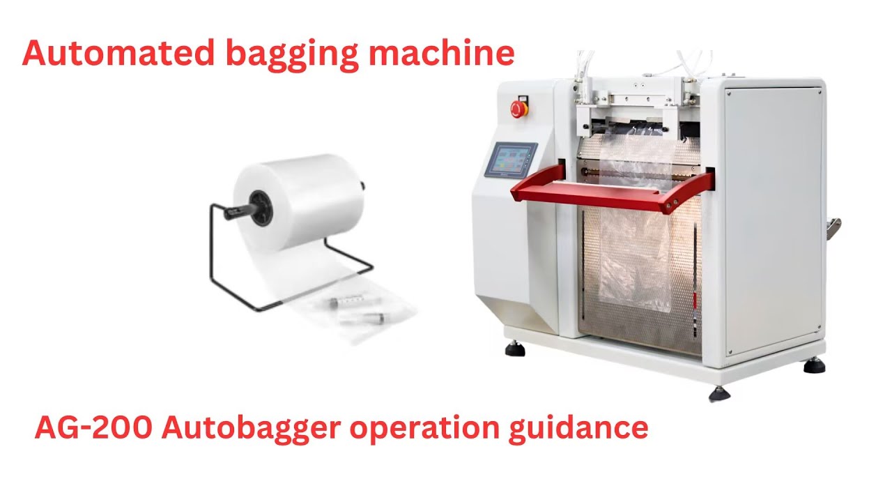 Autobagging machine operation tutorial - YouTube