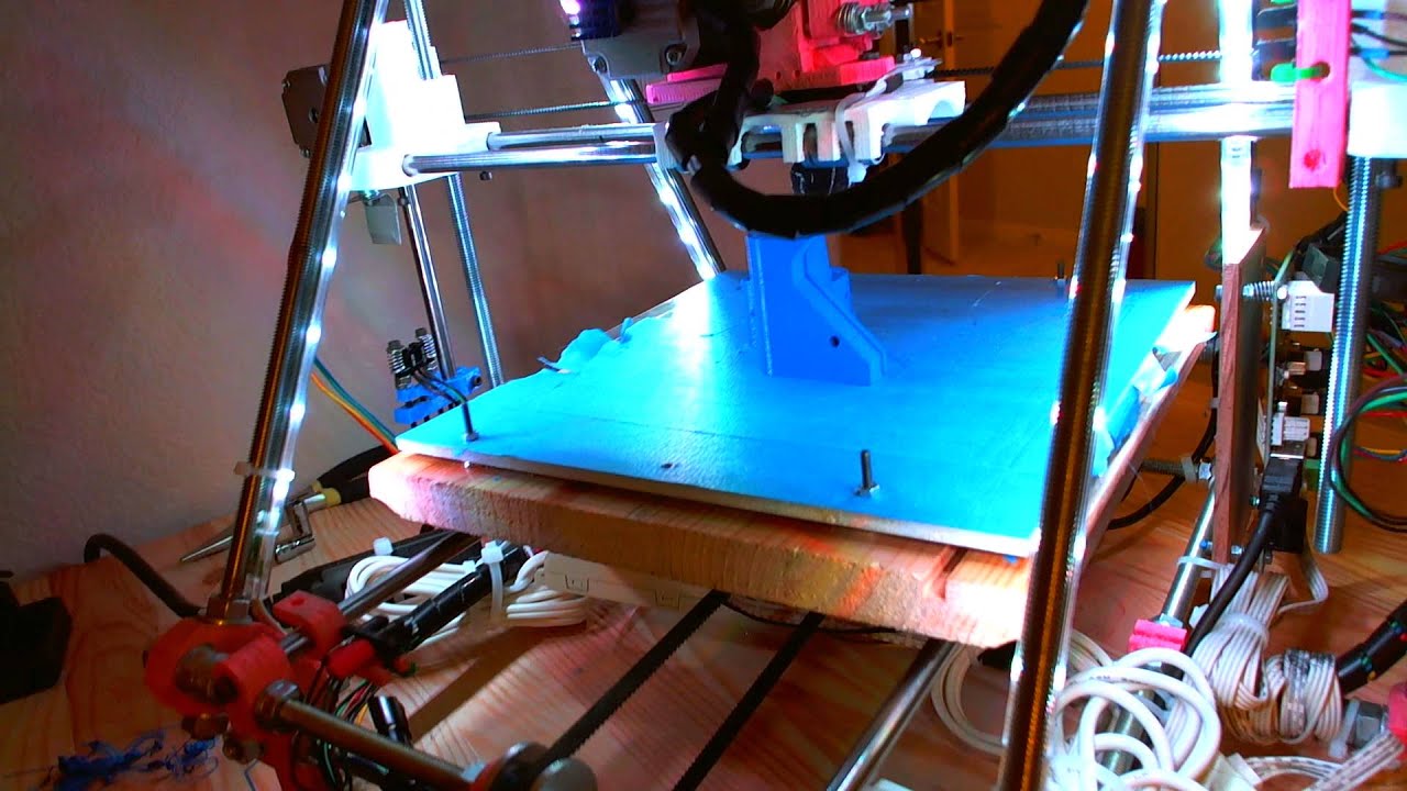 Reprap Project- 3D printing A New 3D printer! - YouTube