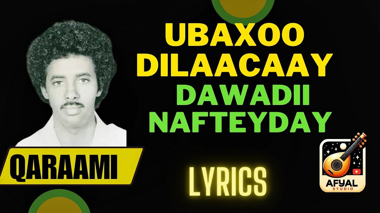Muuse ismaaciil Qalinle | Ubaxoo dilaacay | Qaraami | Lyrics - YouTube
