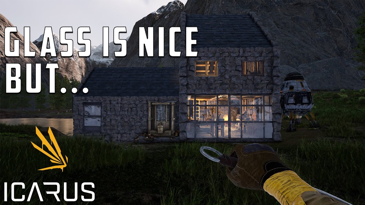 Glass walls in Icarus are nice but what purpose do they have? - YouTube