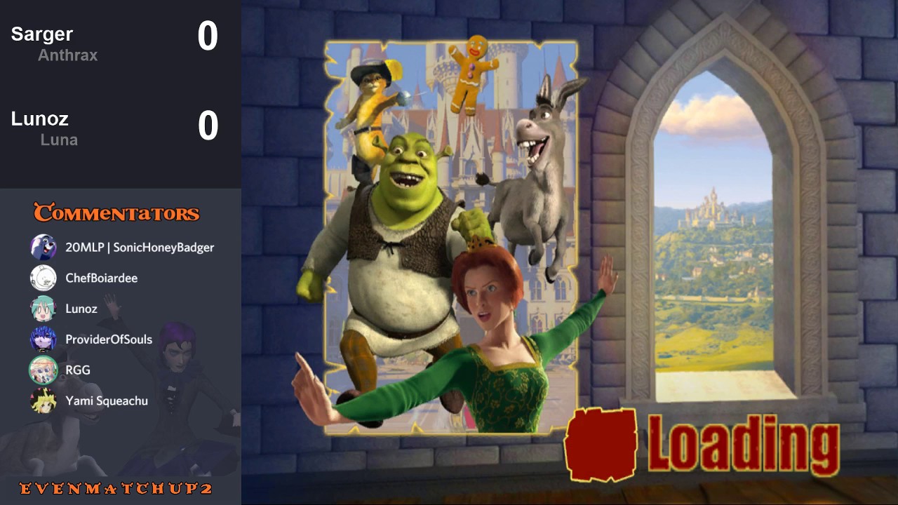 EM2 - Sarger (Anthrax) vs. Lunoz (Luna) - Shrek SuperSlam - YouTube