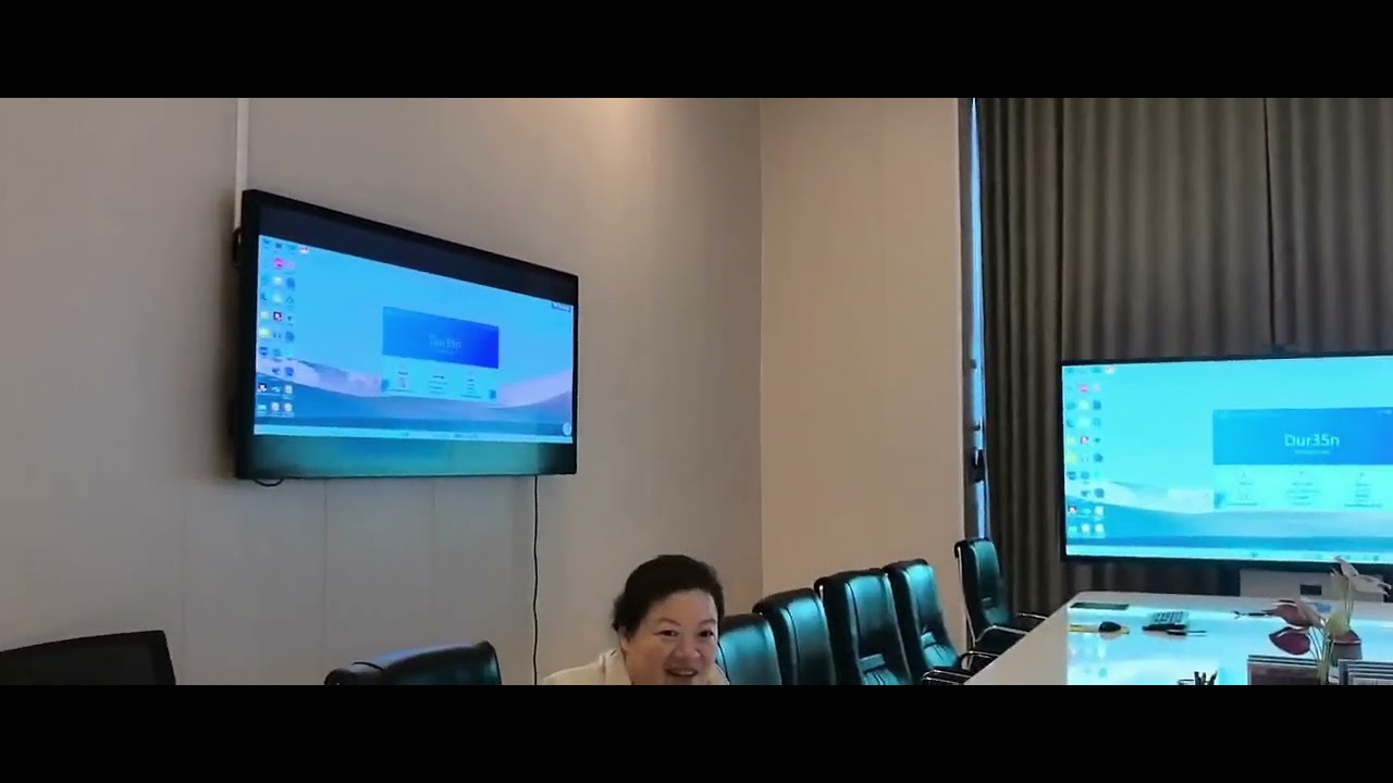 92“ smart interactive whiteboard 21:9 (conference whiteboard) - YouTube