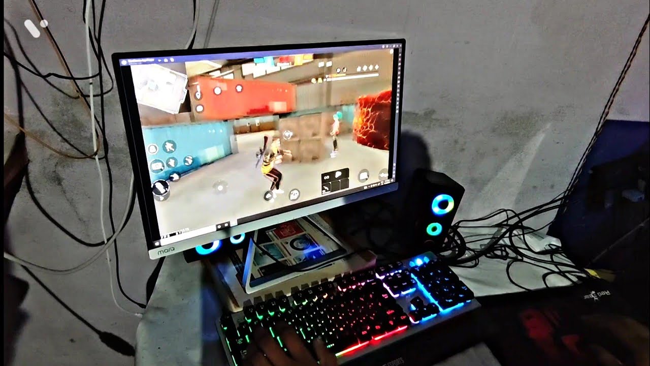 Ryzen 4650g Free Fire Test || 30k Gaming Pc Handcam || loca ff - YouTube