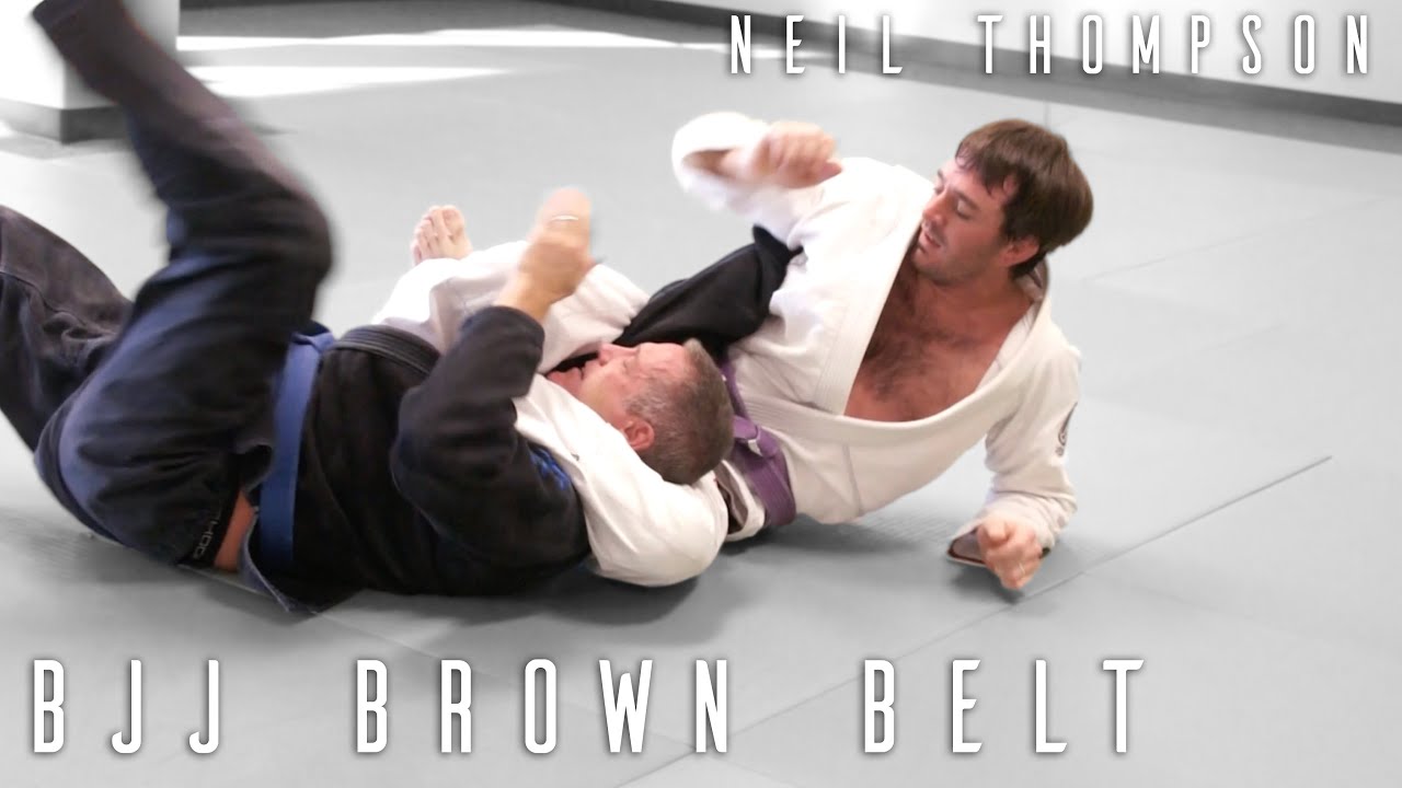 BJJ Brown Belt | Neil Thompson | Roy Dean Academy - YouTube
