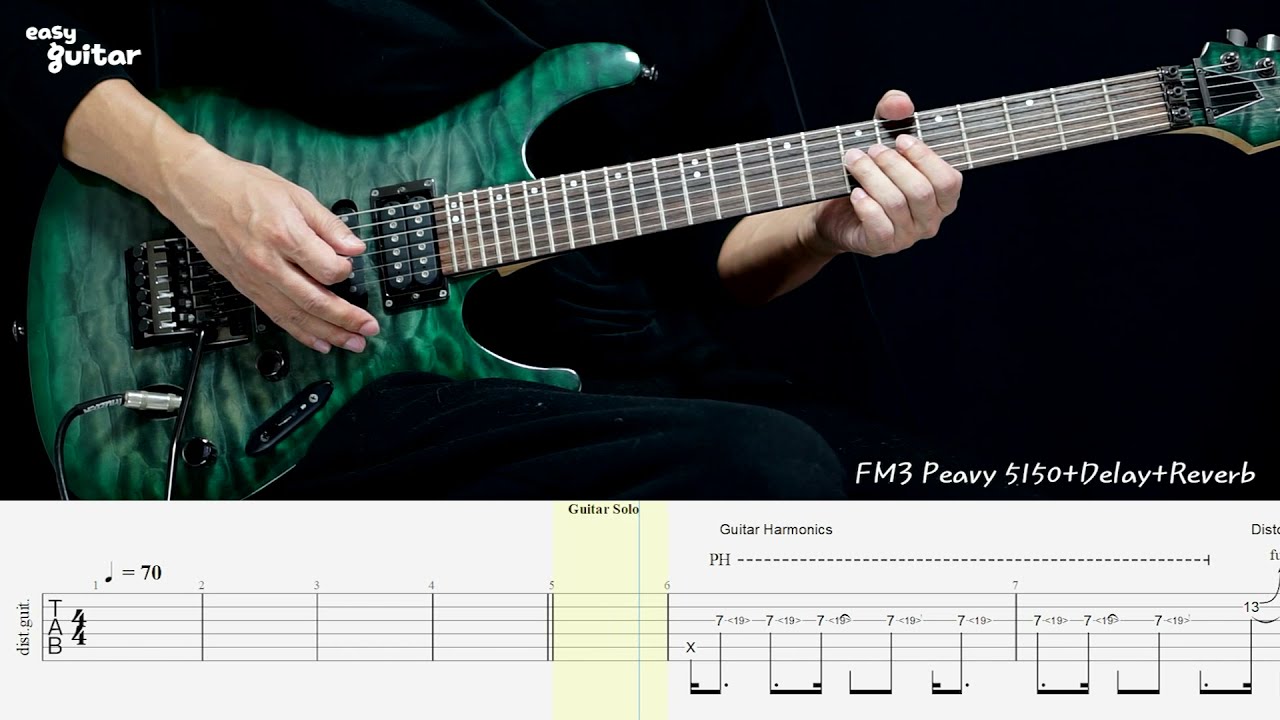 Van halen - Right now Guitar Solo Lesson With Tab(Slow Tempo) - YouTube