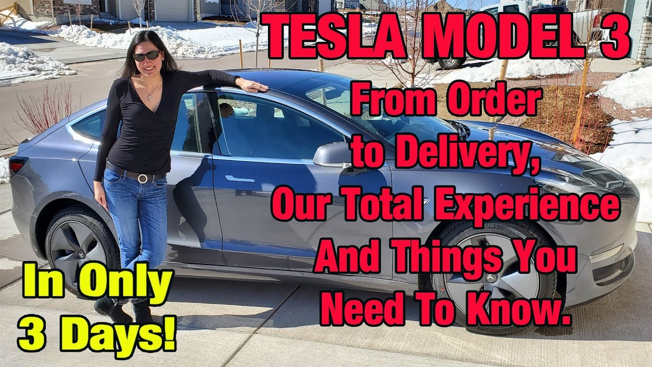 Tesla Model 3 Our Delivery Experience and Things You Need to Know - YouTube