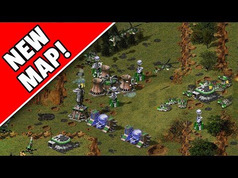 Red Alert 2 | Pretty Woman V3 Map | (7 vs 1 + Superweapons)