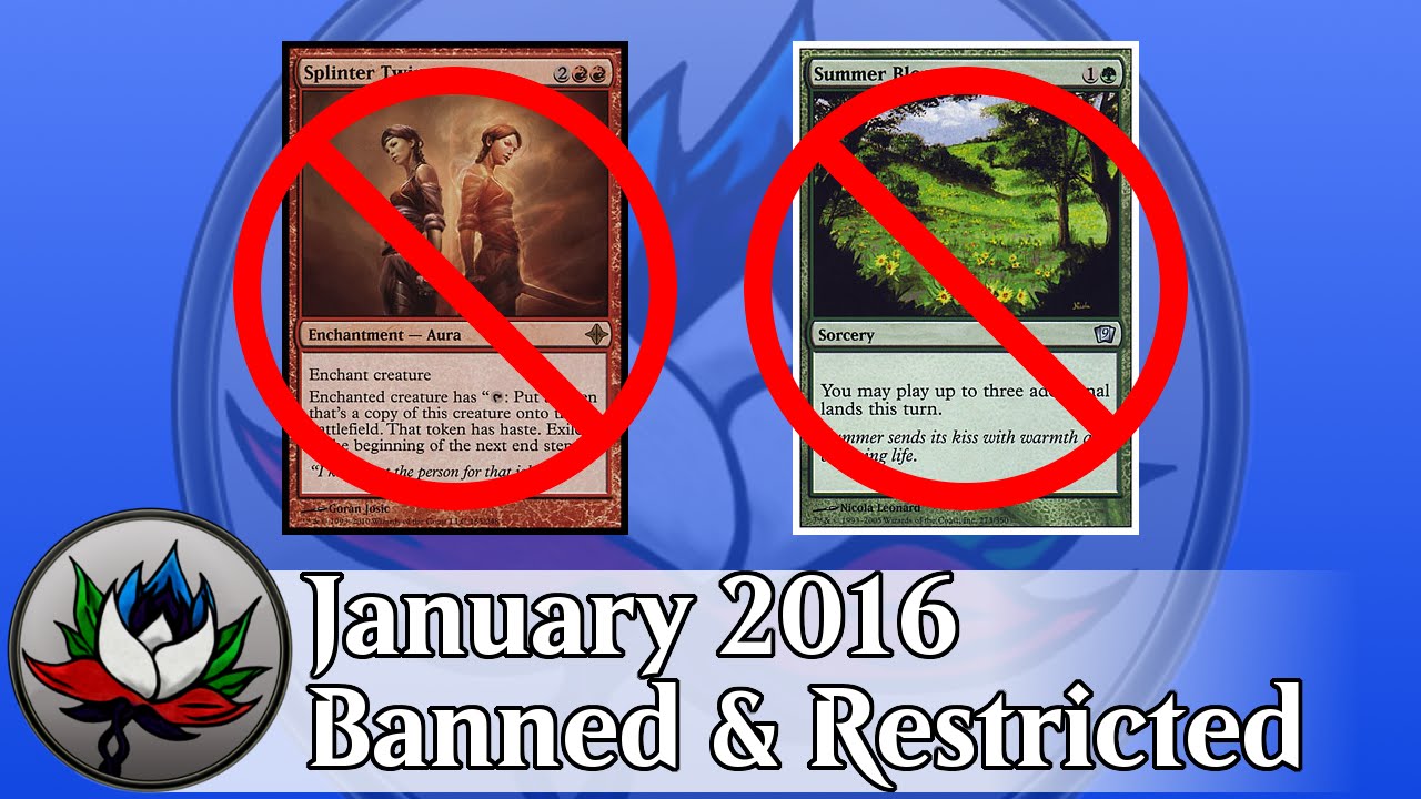 Most Important Banned and Restricted Update for Modern Ever - Magic ...