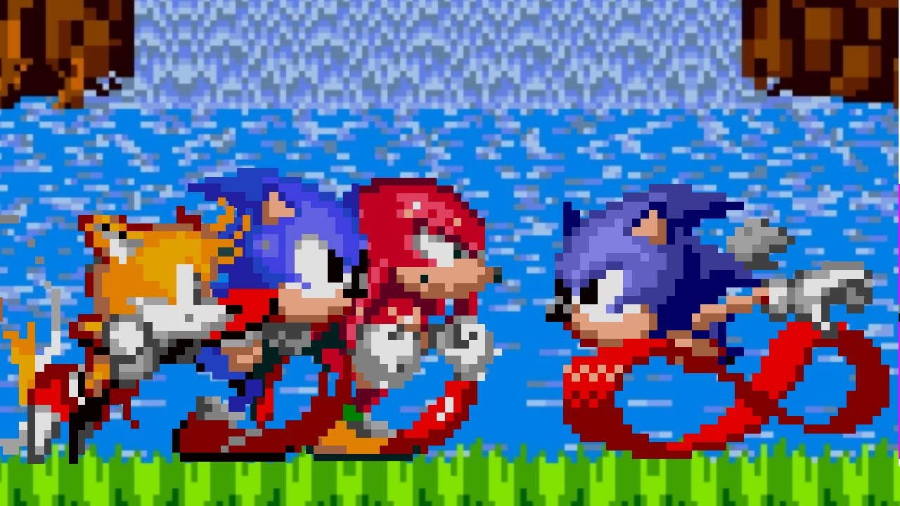 Sonic Vs Evil Sonic The Biggest Battle Ever - YouTube