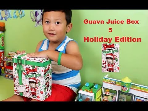 GUAVA JUICE BOX 5 HOLIDAY EDITION UNBOXING! - YouTube