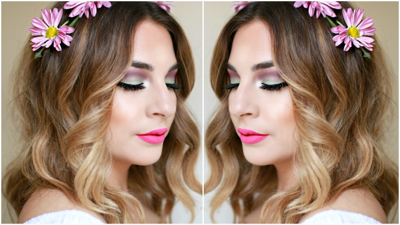 EDC MUSIC FESTIVAL MAKEUP TUTORIAL - Makeup Challenge! - YouTube