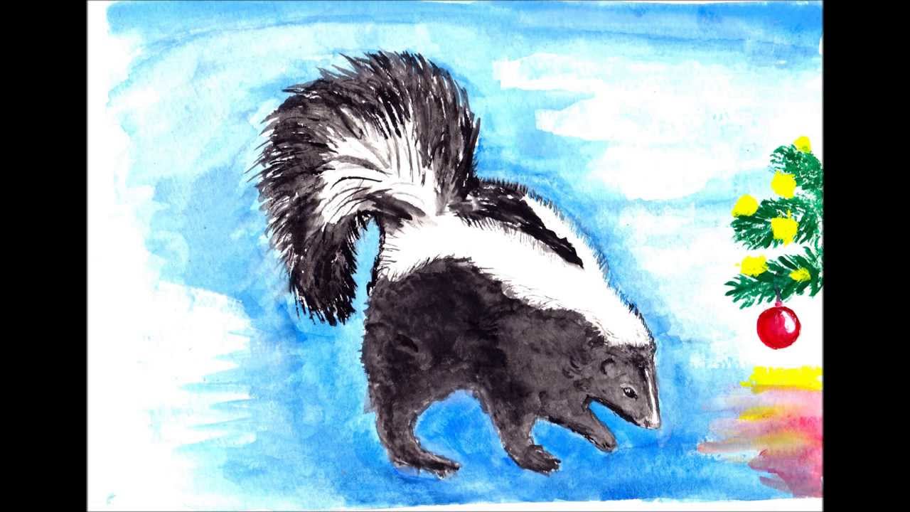 Stinky The Christmas Skunk 2013 - YouTube