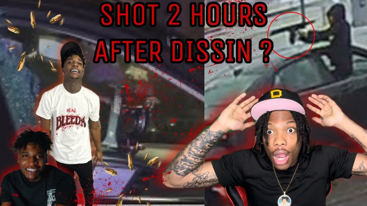 RAPPER REALBLEEDA SHOT OPPS IN THE FACE 30X, 2 HOURS AFTER DISSIN ON IG ...