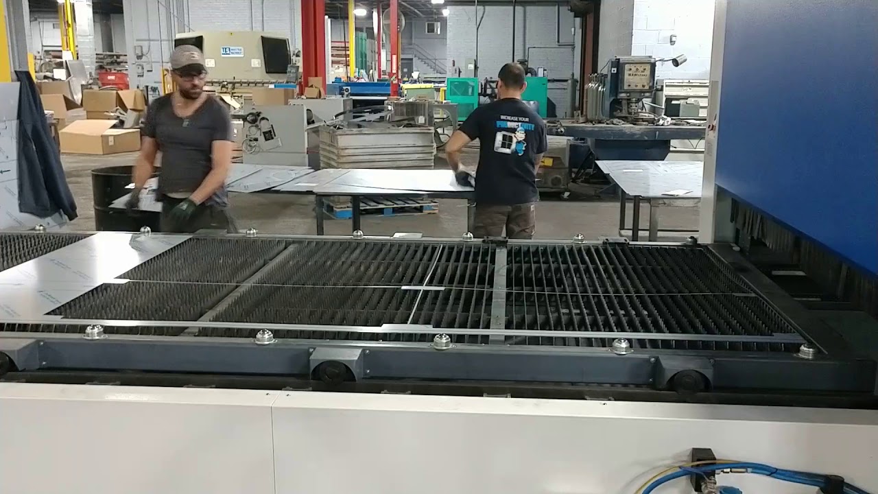 PROFAB Laser Pro Laser Cutting Machine from PPI - YouTube