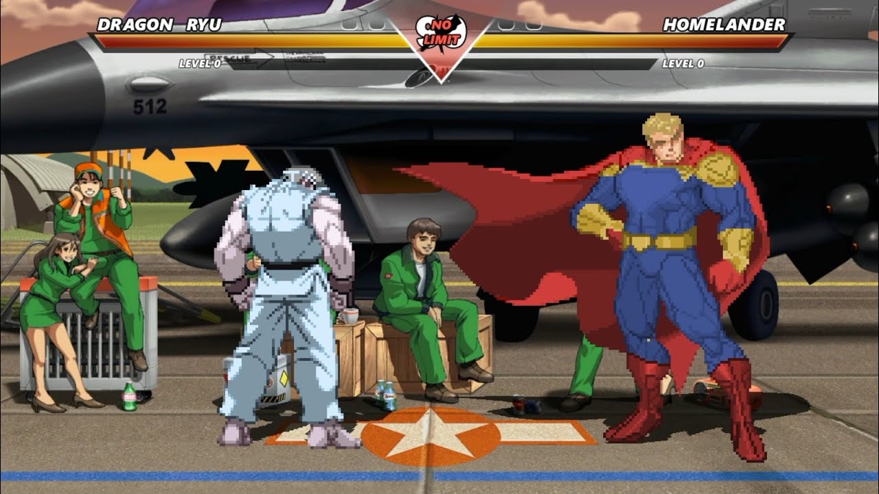 DRAGON RYU vs HOMELANDER - High Level Awesome Fight! - YouTube