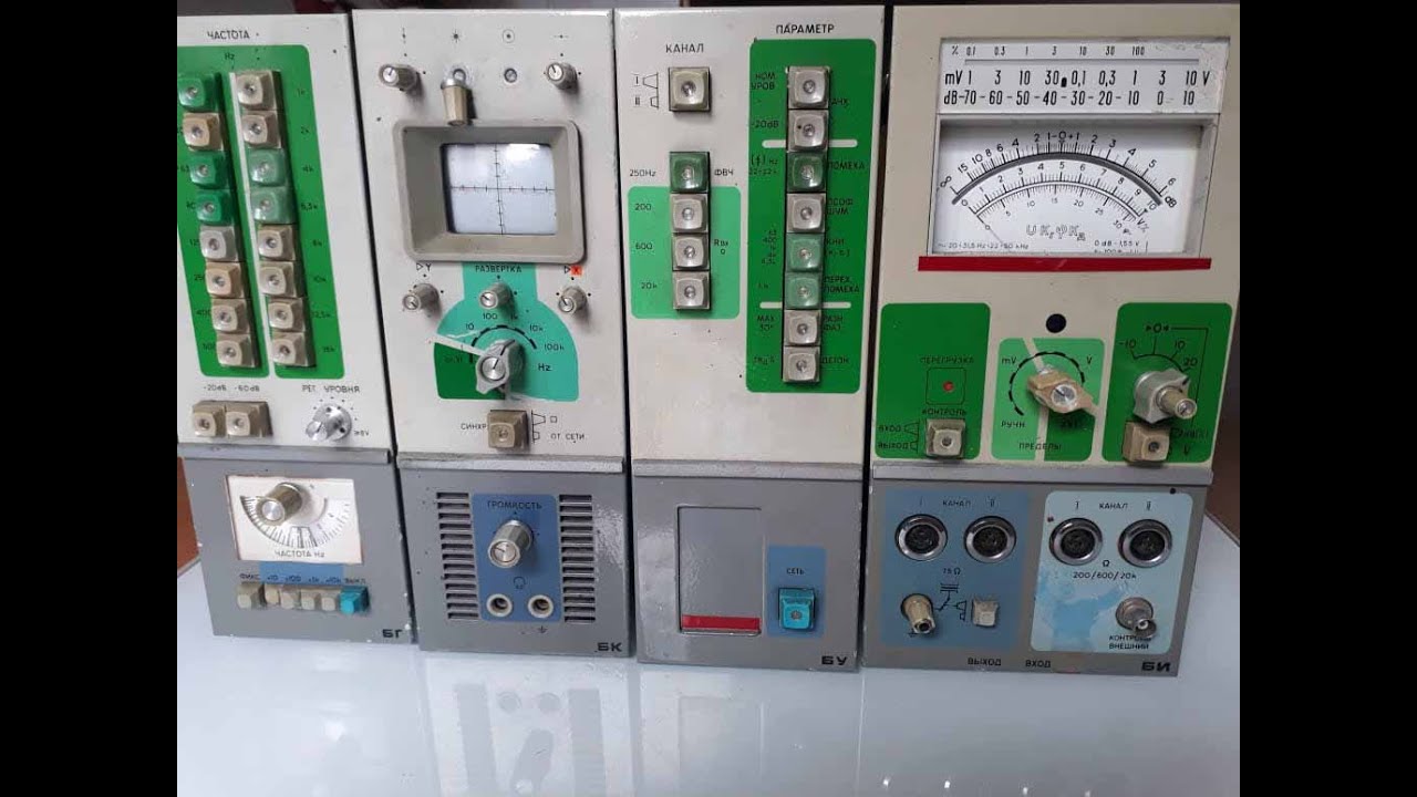 Измерительные приборы советского периода, малосерийные. Часть 1. - YouTube