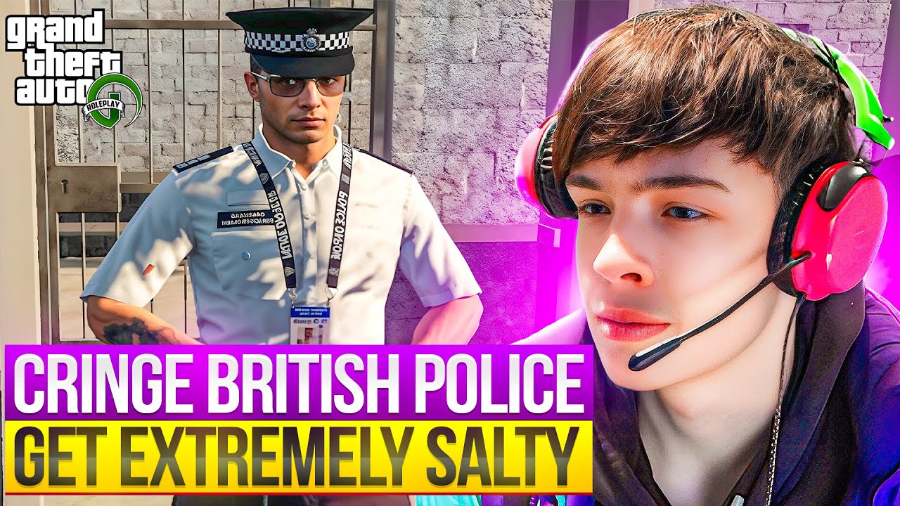 Trolling CRINGE British Police GTA RP - YouTube