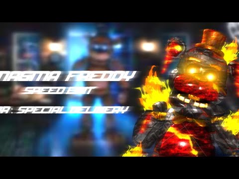 [Fnaf Speed Edit] Making Magma Bear - YouTube