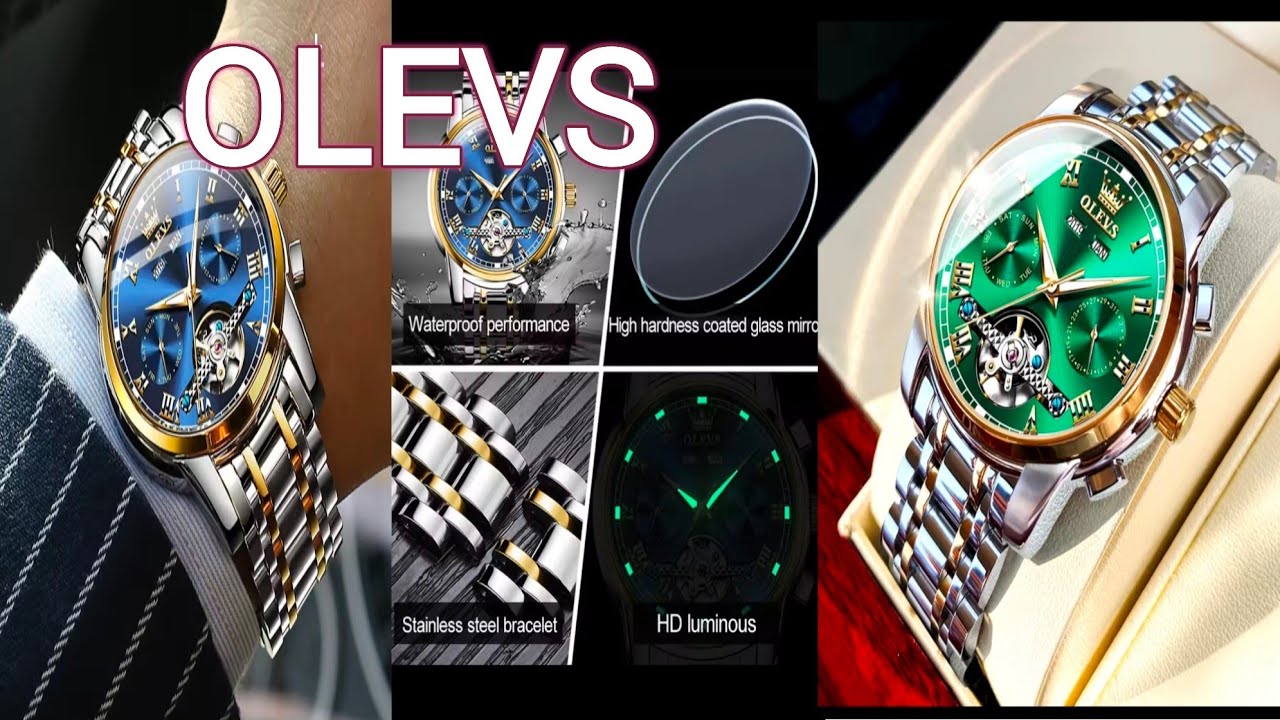 OLEVS 9910 Mechanical automaticwatch unboxing|#automaticwatch# - YouTube