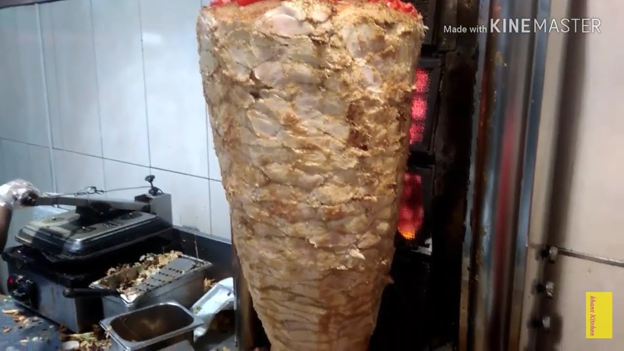 CHICKEN SHAWARMA ROLL - YouTube