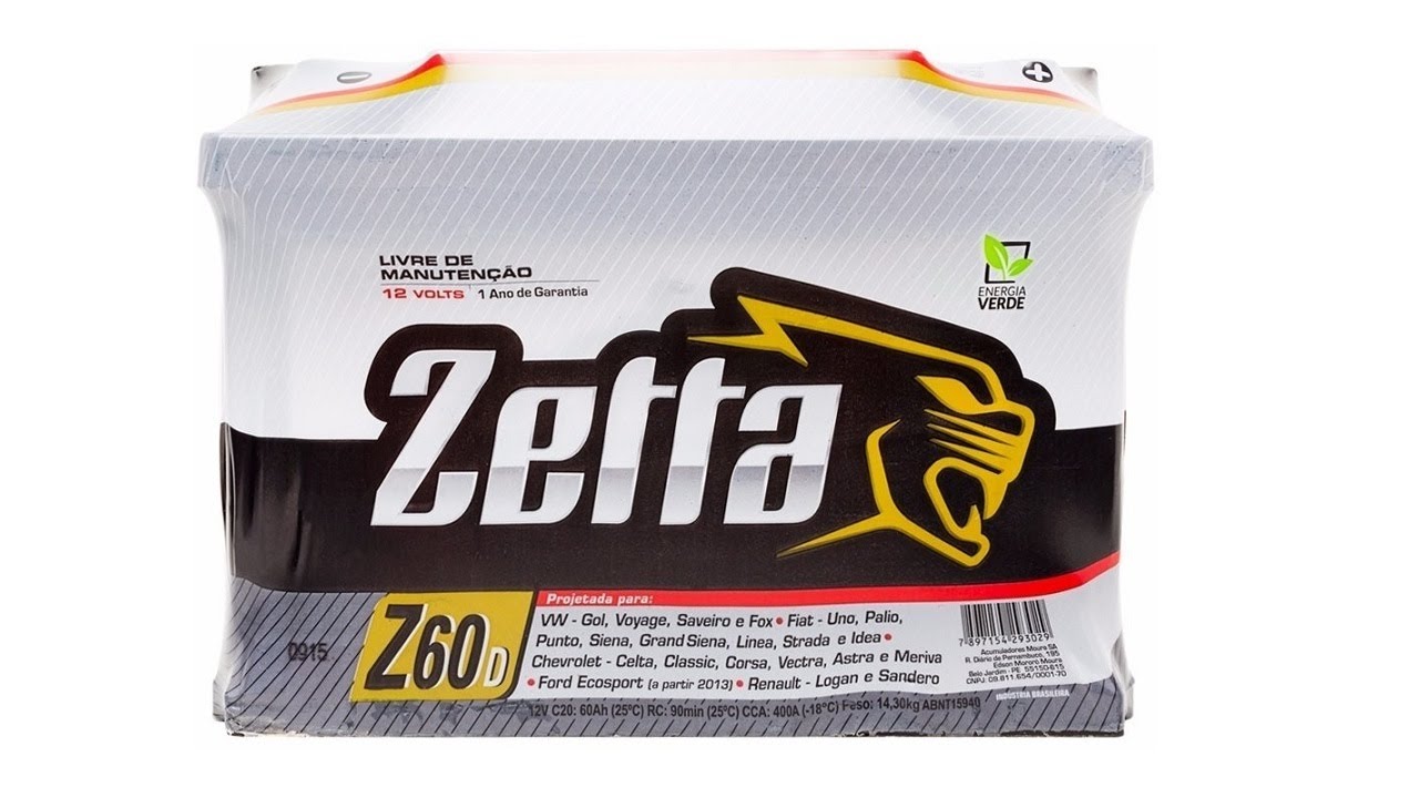 Garantia da bateria Zetta - YouTube