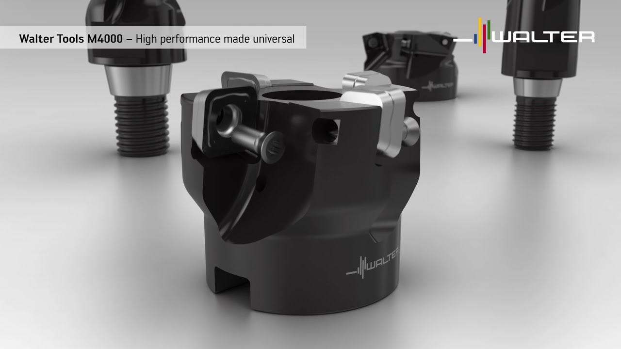 WALTER Milling M4000 Slot Drilling, Chamfer milling, High Speed ...
