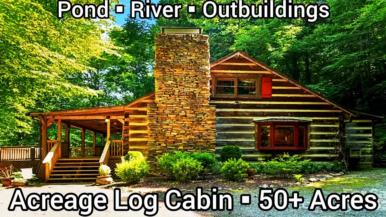 North Carolina Log Cabins For Sale | 50+ Acres | North Carolina Land ...