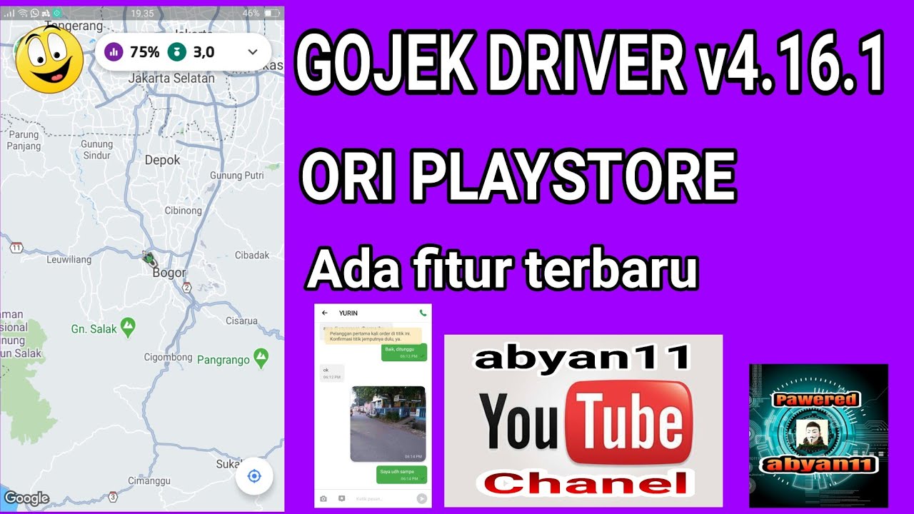 GOJEK DRIVER TERBARU v 4.16 1 ORI PLAYSTORE - YouTube