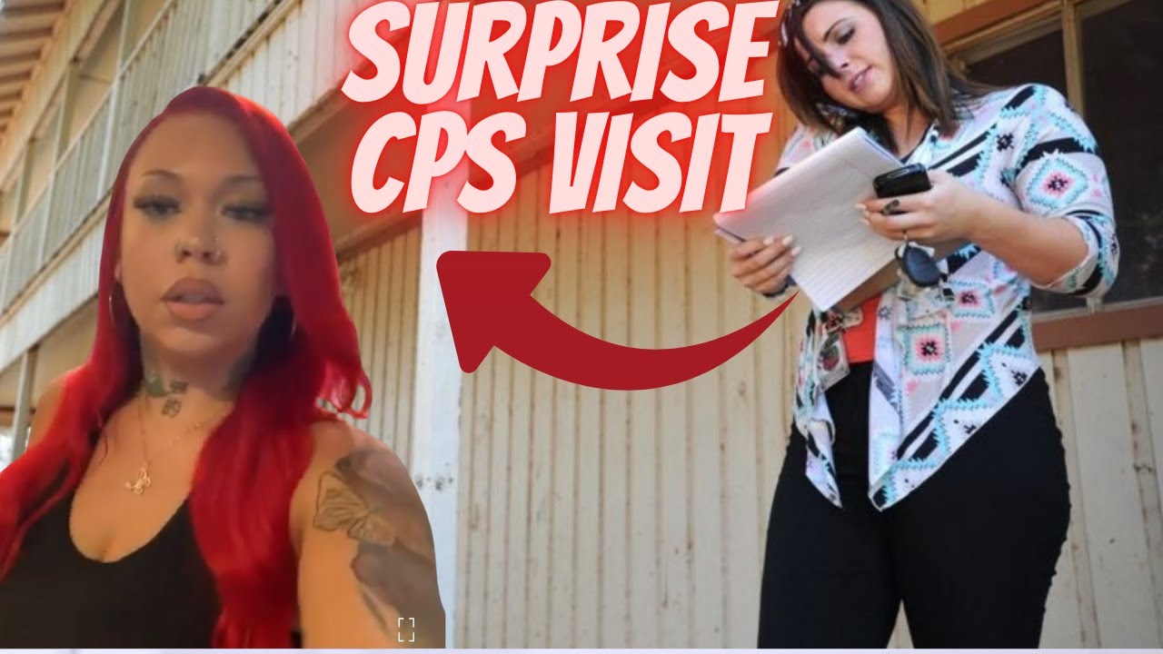 Liv's Life gets a SURPRISE CPS visit while on Livestream|Skye making ...