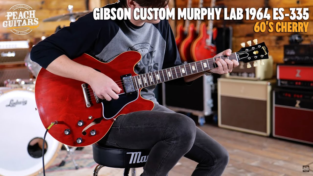 No Talking...Just Tones | Gibson Custom Murphy Lab 1964 ES-335 60's ...