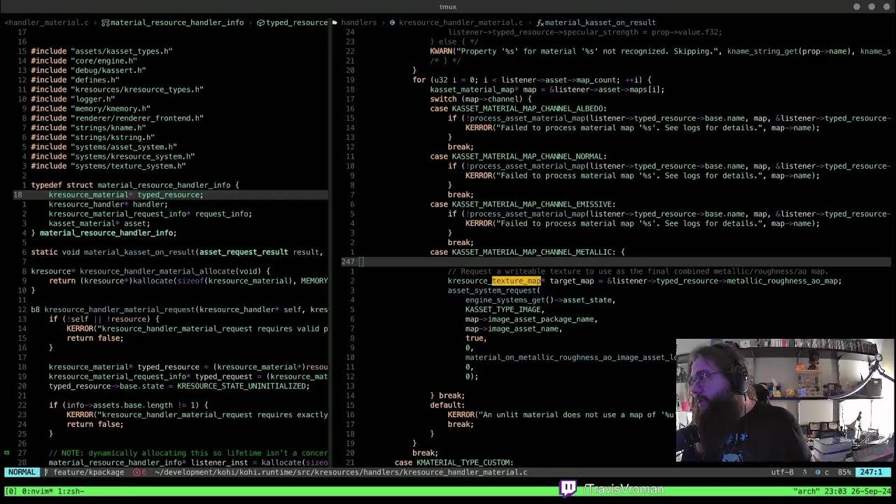 C/Vulkan Game Engine Dev Ep. 238: Material Resources Cont'd !kohi - YouTube