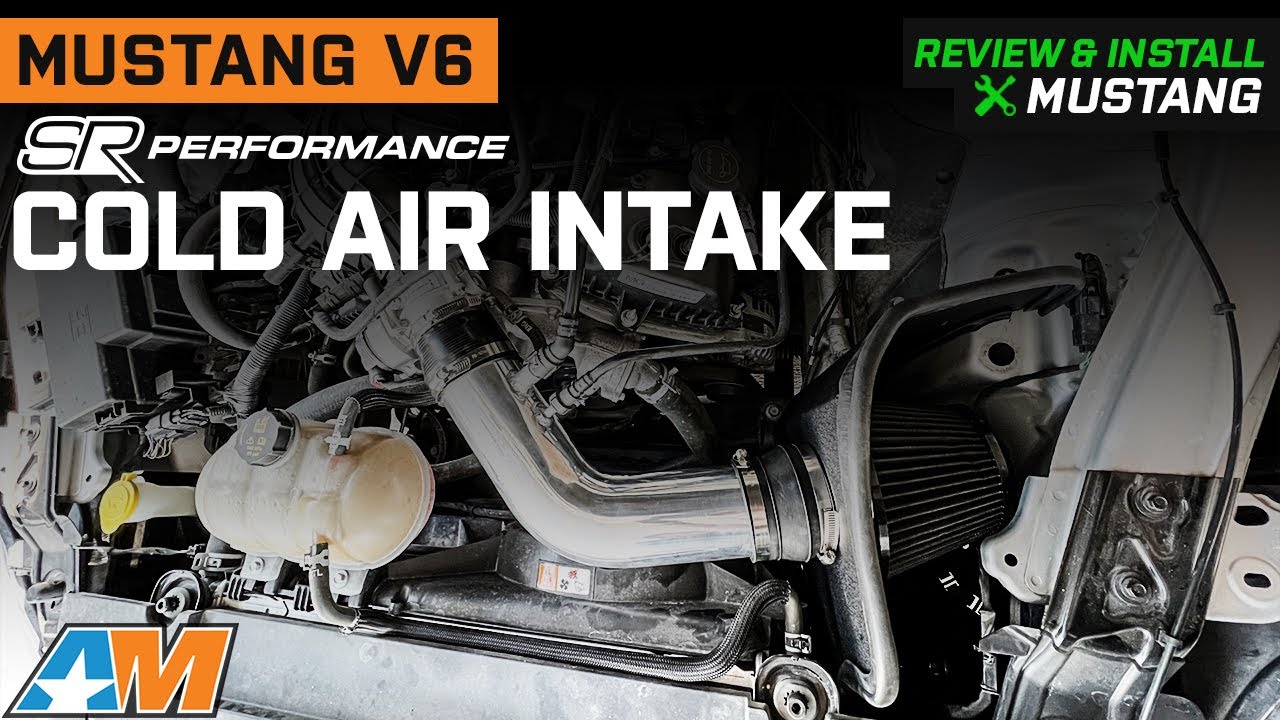 2015-2017 Mustang V6 SR Performance Cold Air Intake Review & Install ...